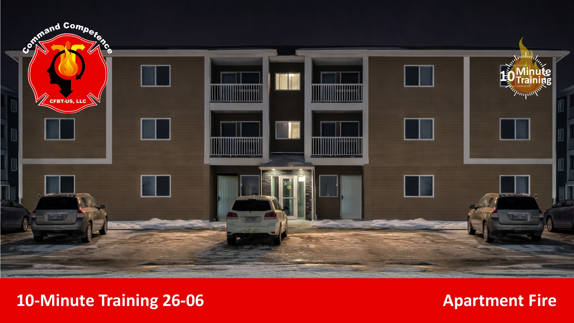 Apartment Fire Tactical Decision Game - 10-Minute Training