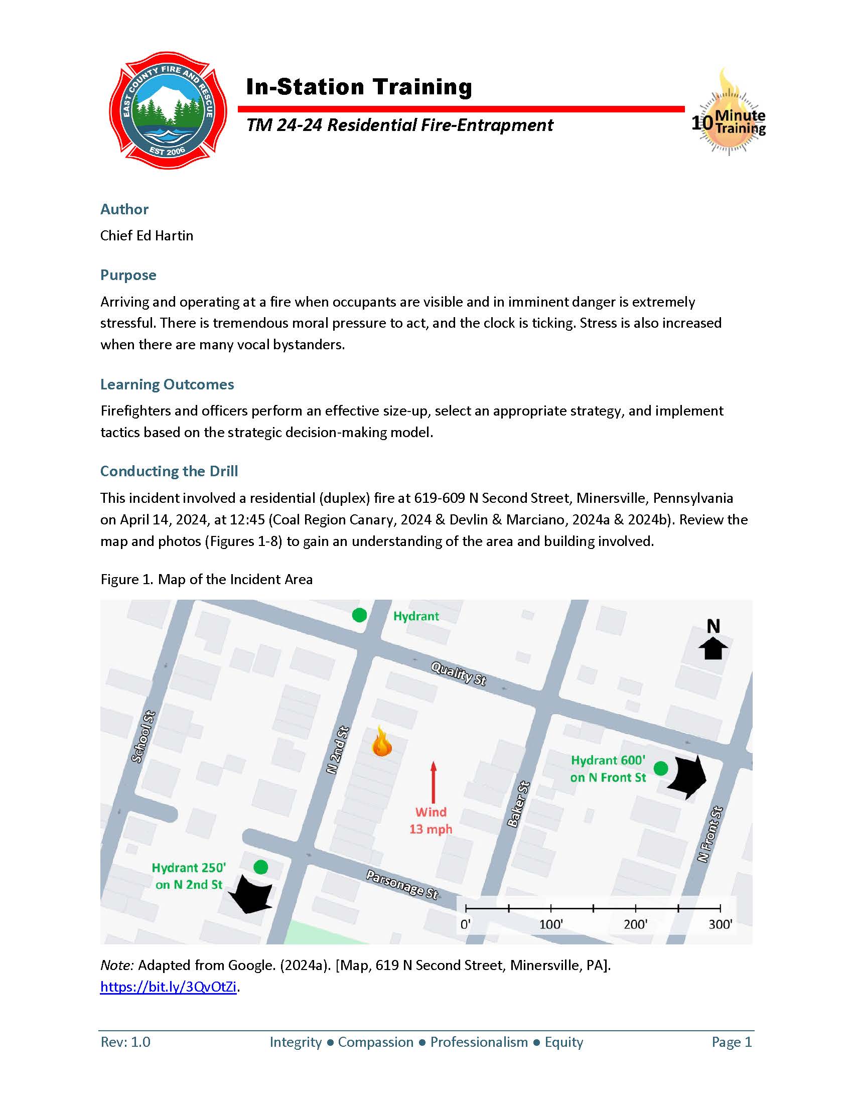 24-24 Residential Fire-Entrapment – Command Competence